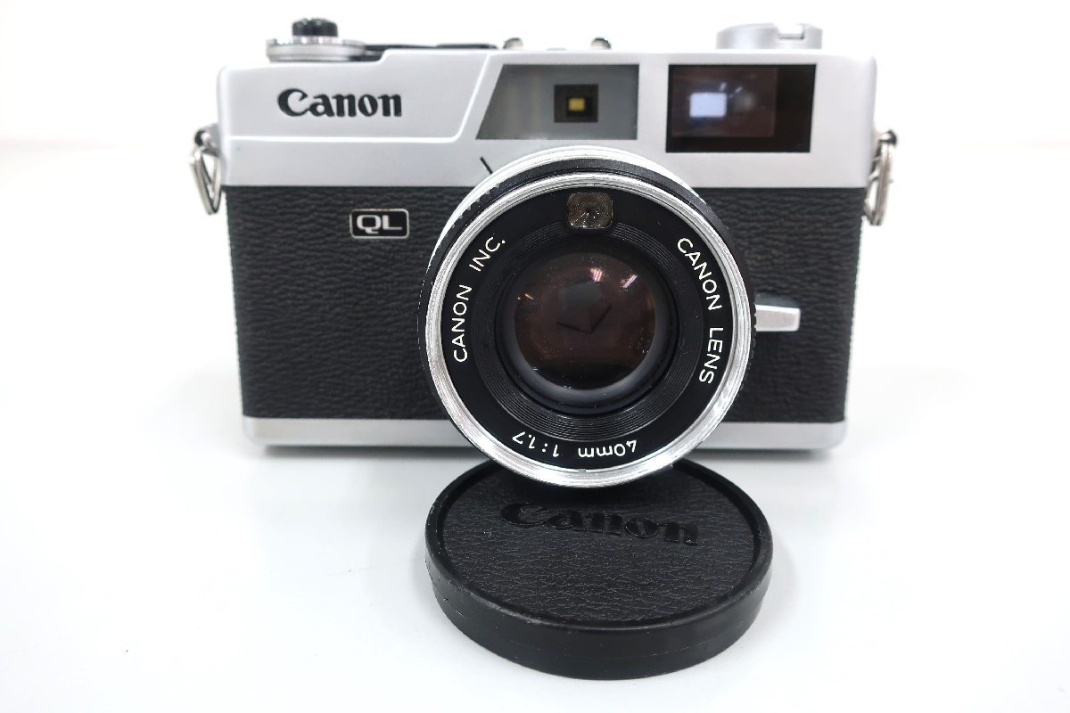 【全体的に状態が悪い】(A5)1円～ Canon Canonet QL17 / CANON LENS 40mm 1:1.7 キャノン フィルム ...