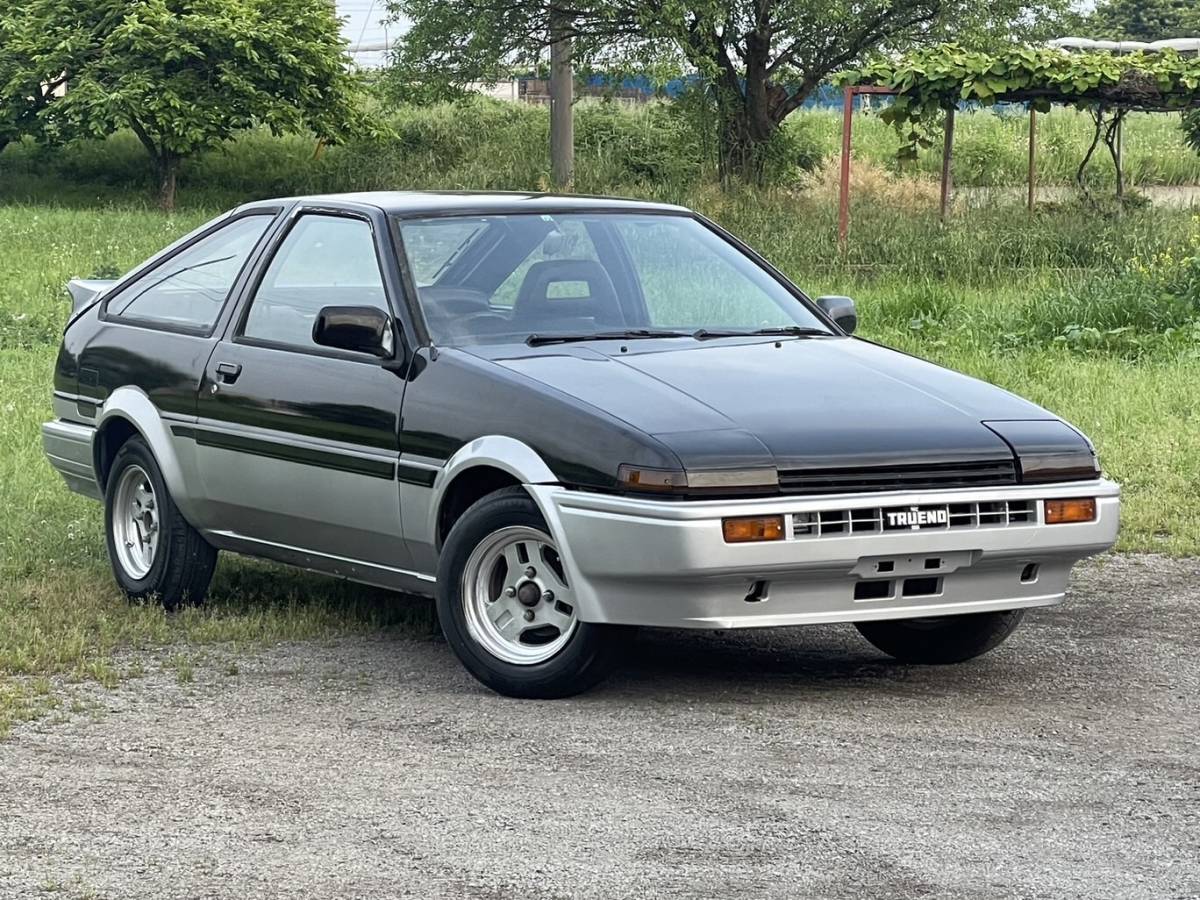 【走行距離 ？km】昭和61年式 トヨタ AE86スプリンタートレノGTV 4AG 5速 一時抹消書類有りの落札情報詳細 - Yahoo!オークション落札価格検索 オークフリー