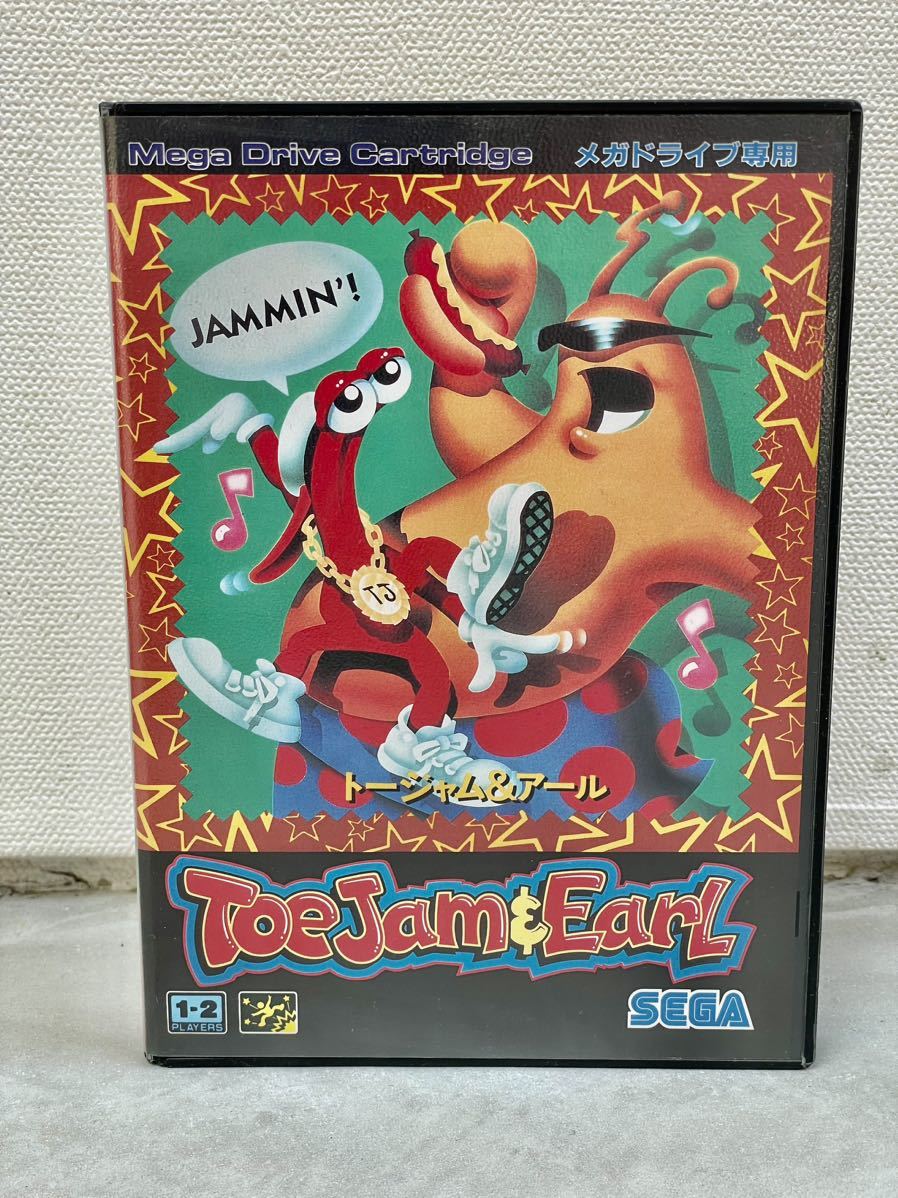 【やや傷や汚れあり】Toe Jam & Earl トージャム&アール メガドライブ MD SEGAの落札情報詳細 - ヤフオク落札価格検索 オークフリー