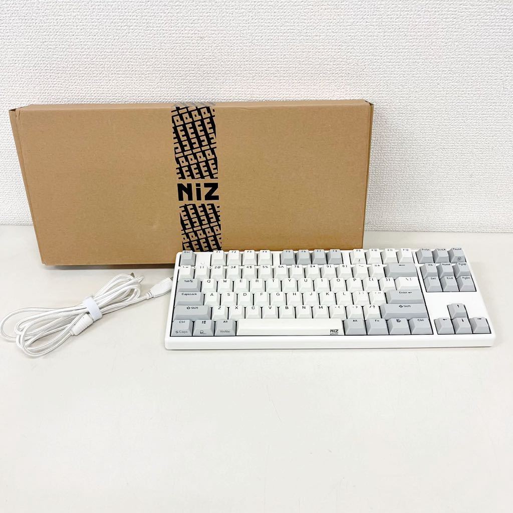 【目立った傷や汚れなし】 美品 Niz キーボード USBキーボード Plum X87EC (S) 35gf 静電簡易版 Enhanced keyboard 拡張キーボードの落札情報詳細 ...