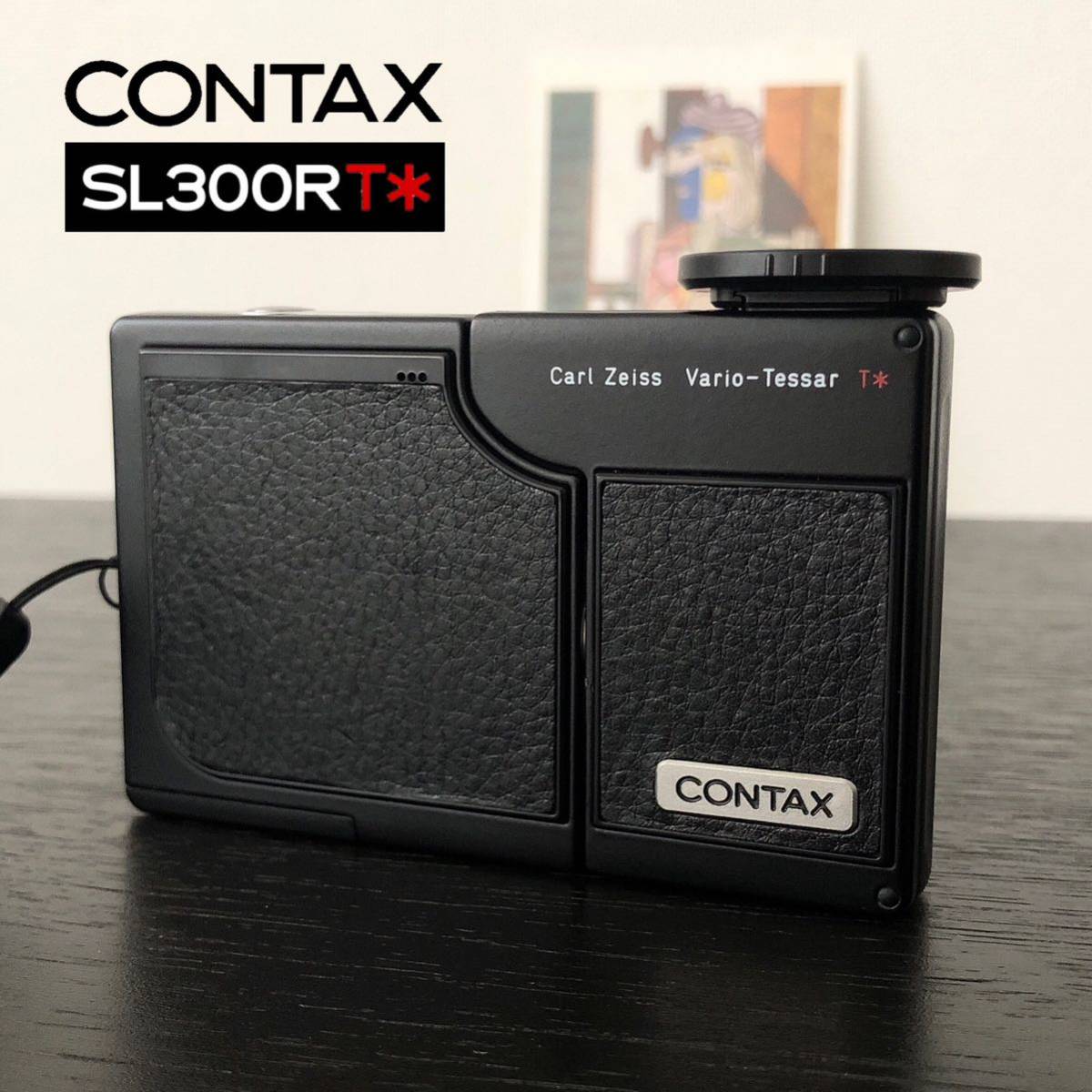 【目立った傷や汚れなし】CONTAX SL300R T* ブラックモデル コンパクト デジタル カメラ デジカメ コンデジ Carl ...