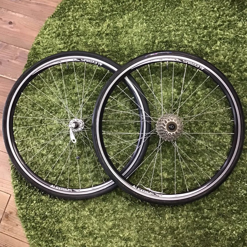 ALEXRIMS ホイールDA22 20x1 1/8 28-451 ETRTO 451X14 6061H-T6 KENDA KWEST 28 ...