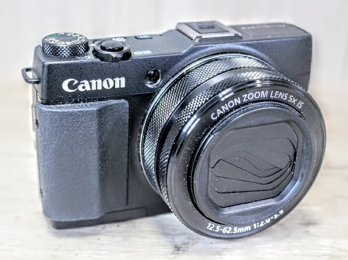 【やや傷や汚れあり】Canon キャノン PowerShot G1 X Mark Ⅱレンズ：Canon Zoom Lens 5X IS/12. ...