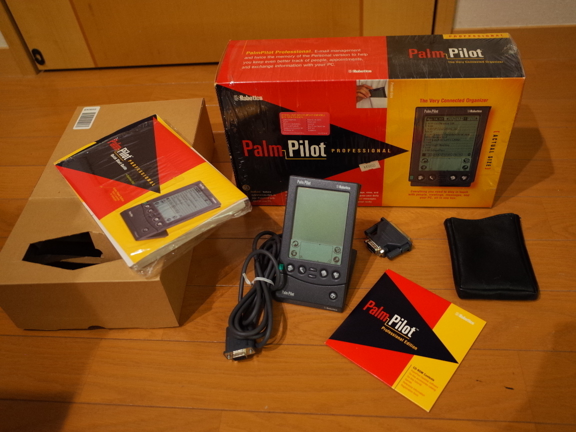 【やや傷や汚れあり】US Robotics PalmPilot Professional 2MB 動作良好の落札情報詳細 - ヤフオク落札価格 ...
