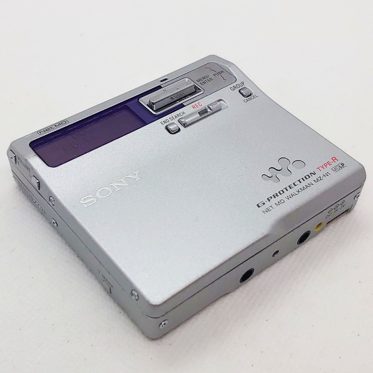 【目立った傷や汚れなし】【美品 動作 】 SONY MZ-N1 Portable MD Player WALKMAN / ソニー ポータブル ...