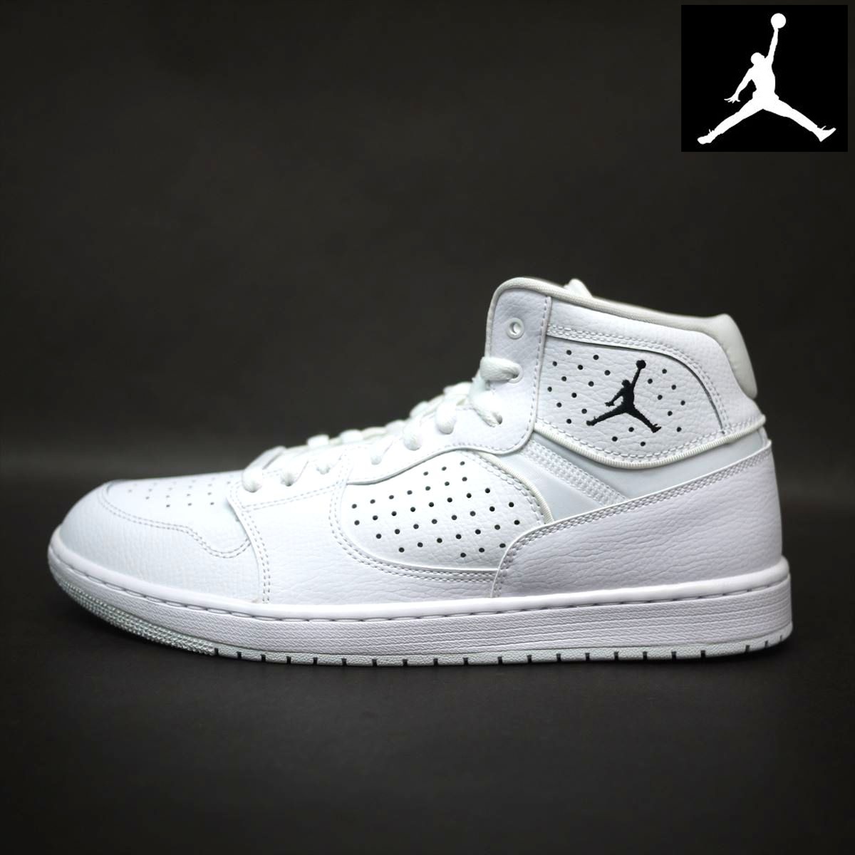 【未使用】新品未使用US正規 NIKE JORDAN ACCESS WHITE (US9/27cm) ナイキ ジョーダン アクセス ホワイト ...