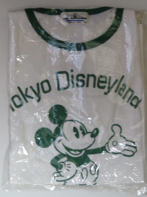 【未使用】東京ディズニーランド The Kingdom of Dreams and Magic Tシャツ 140サイズ Tokyo Disneyland TDL 90's 当時物 稀少 新品 ...