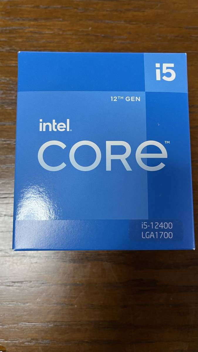 【未使用に近い】美品 Intel core i5 12400 BOX LGA1700 12世代 12th Gen 未使用CPU クーラーの落札 ...