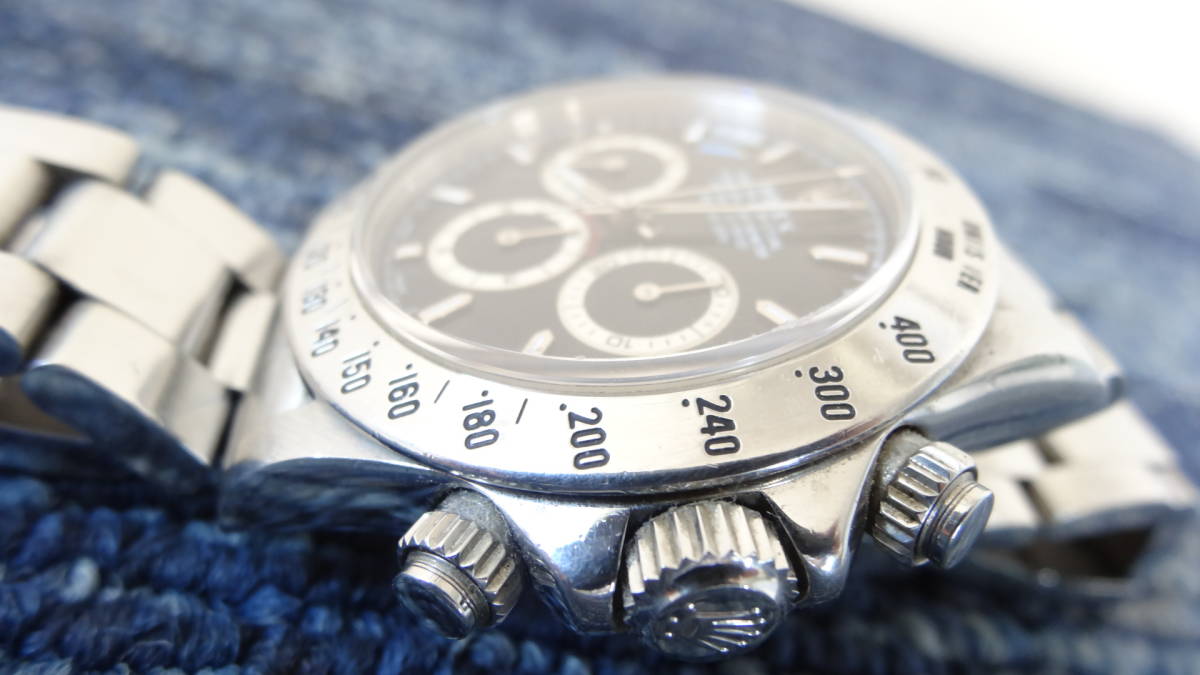 【傷や汚れあり】ロレックス・デイトナ・文字盤交換有・N番・16520・SS・中古・ワンオーナーの落札情報詳細 - ヤフオク落札価格検索 オークフリー