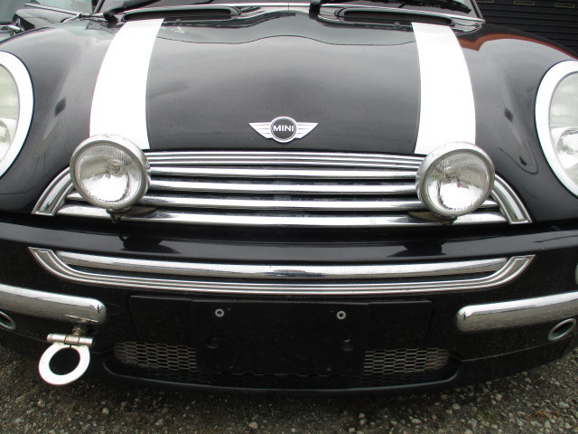 【傷や汚れあり】 レア BMW MINI ミニ R53 R52 R50 純正 フロント グリル フォグ ランプ ライト アディショナル ランプ ...