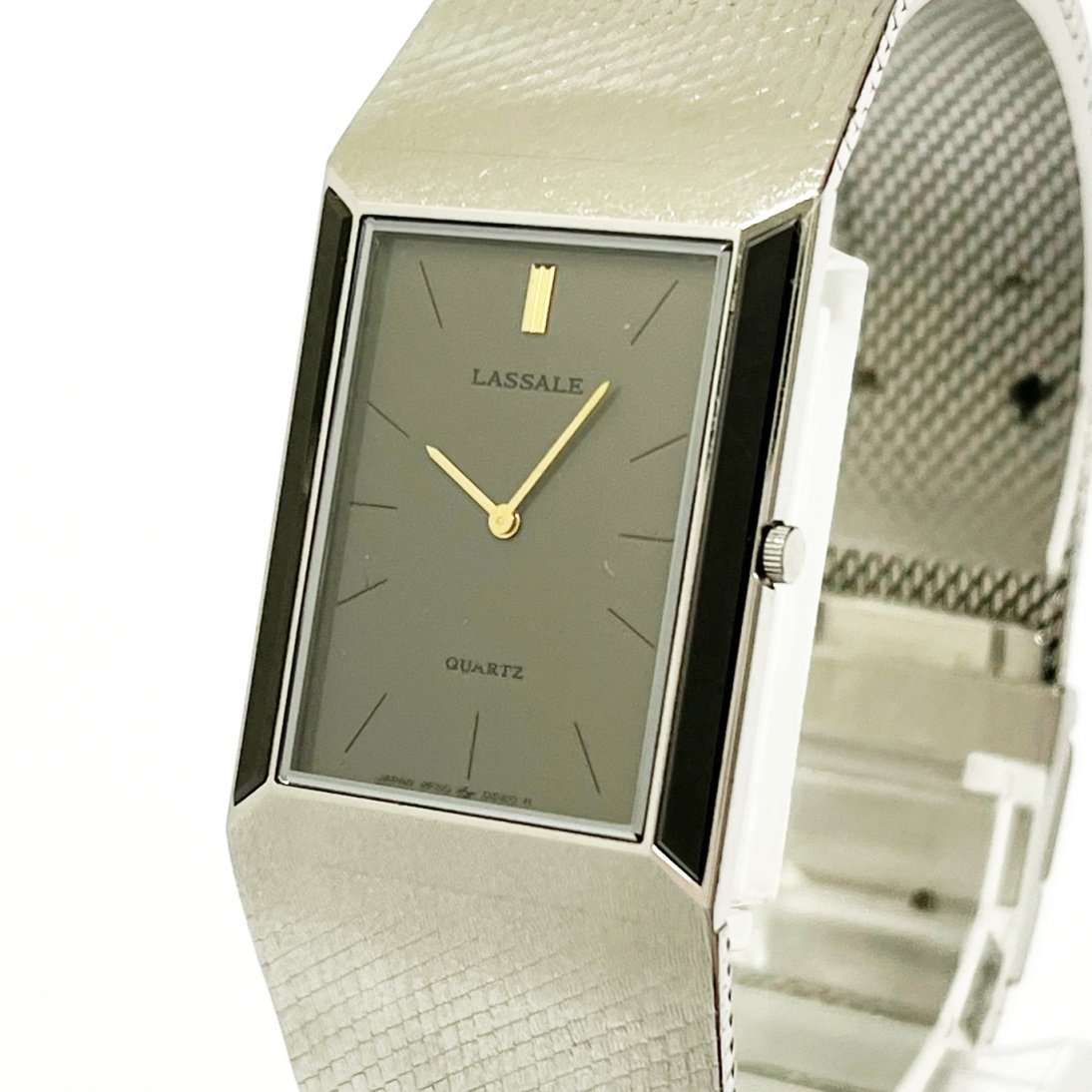 【全体的に状態が悪い】【1円スタート】SEIKO セイコー 2F50-5599 LASSALE ラサール SS クオーツ レディース腕時計 ...