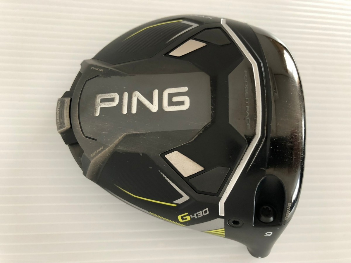 【傷や汚れあり】PING G430 MAX 9° ヘッドのみ JP仕様の落札情報詳細 - ヤフオク落札価格検索 オークフリー