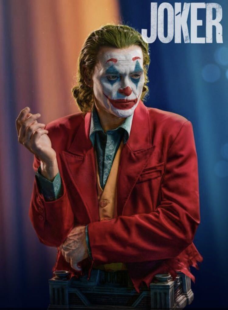 【未使用】DC インフィニティスタジオ ジョーカー 等身大 ライフサイズバスト joker infinity studio ホットトイズ 1/ ...