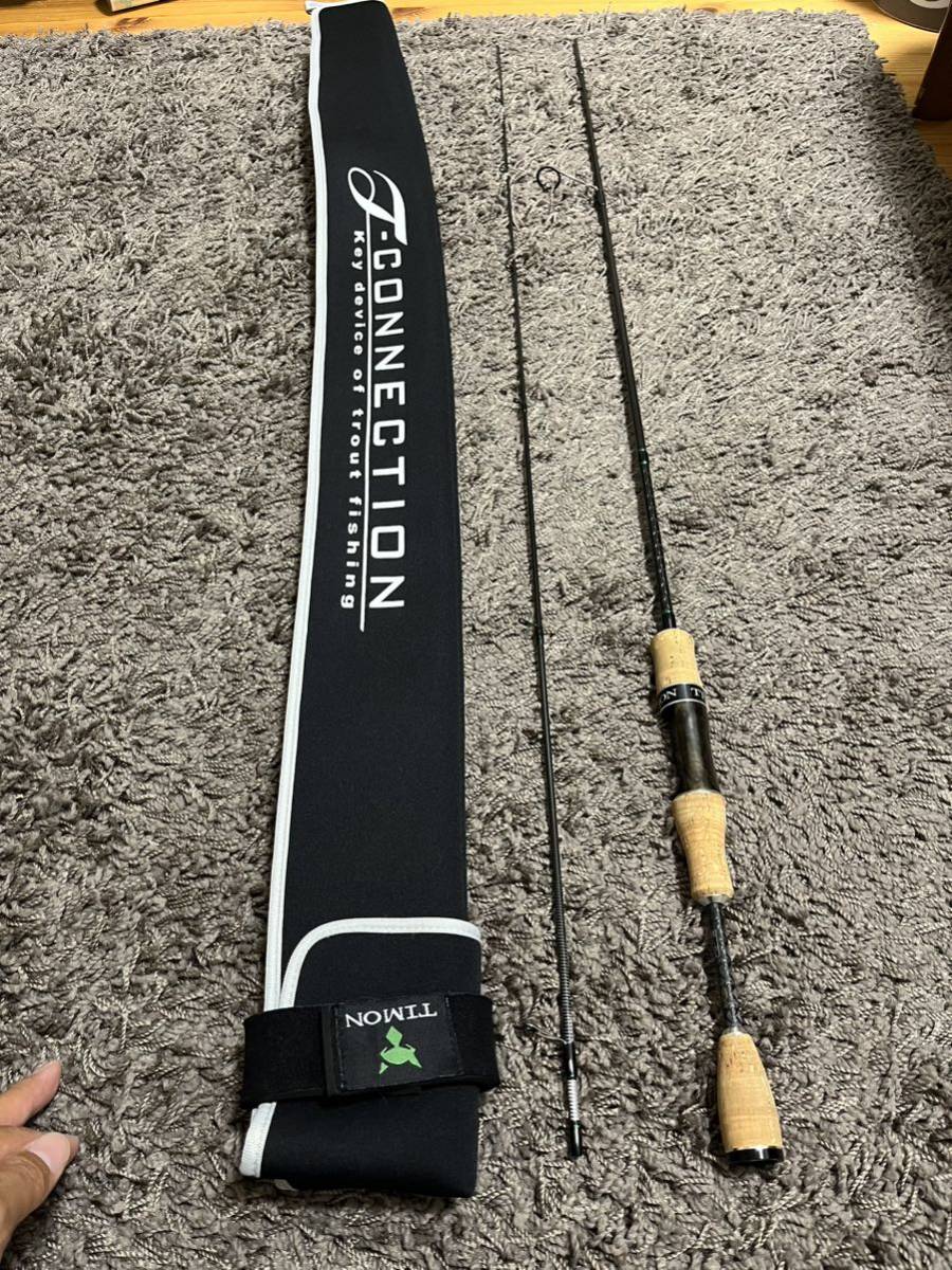 【目立った傷や汚れなし】ジャッカル TIMON Tコネクション TCS-62M エリアトラウト 管釣りの落札情報詳細 - Yahoo!オークション落札価格検索 オークフリー