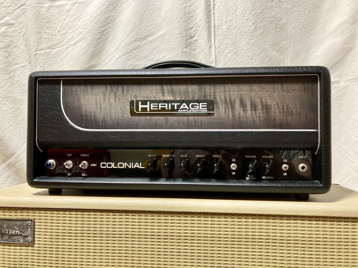 【目立った傷や汚れなし】元メーカー関係者所有品 Paul Cochrane設計 Heritage Amplification COLONIAL w/ Hybrid Master and ...