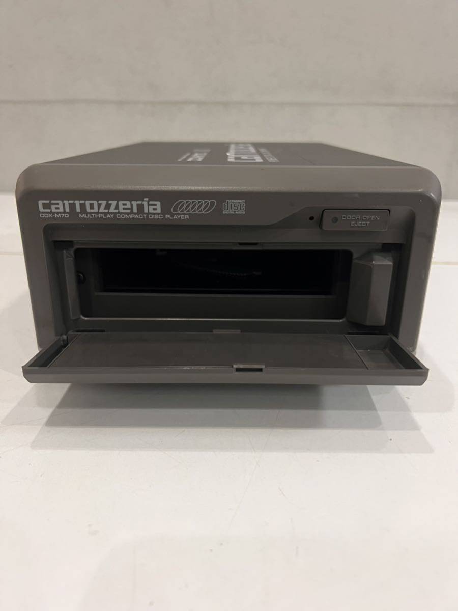 【傷や汚れあり】★ PIONEER パイオニア carrozzeria カロッツェリア CDX-M70 CDプレーヤー EXTRA CAR COMPONENT 通電未確認 ジャンク出品 ...