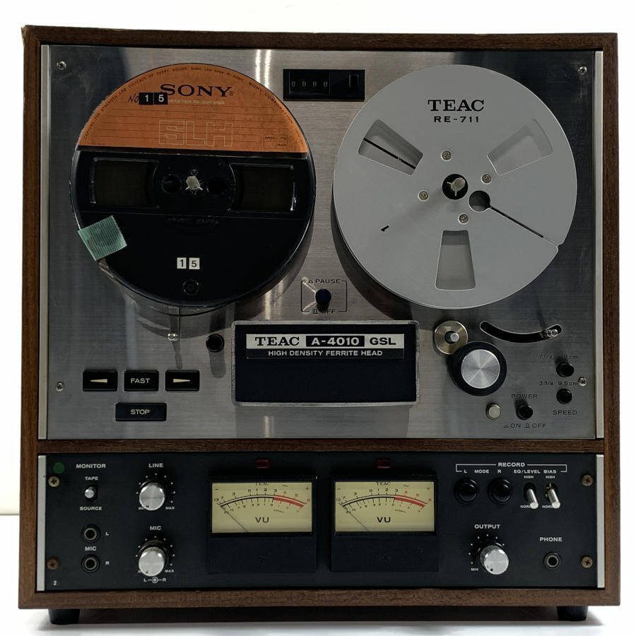 【傷や汚れあり】TEAC ティアック A-4010GSL オープンリールデッキ 7号リールテープ/7号メタルリール付き 現状品の落札情報詳細 ...