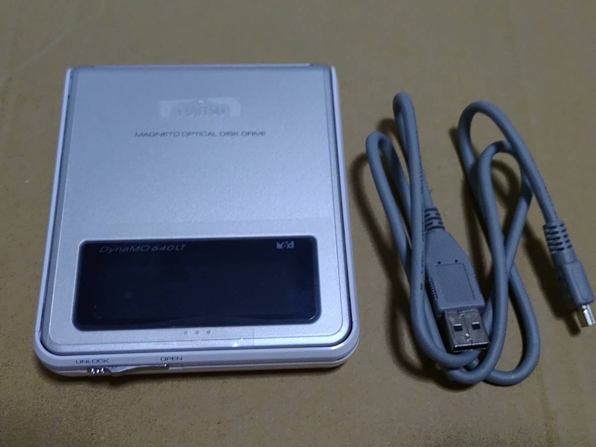 【傷や汚れあり】FUJITSU MOドライブ DynaMO640LT DMO64LTV MDN3064UB 動作確認の落札情報詳細 ...