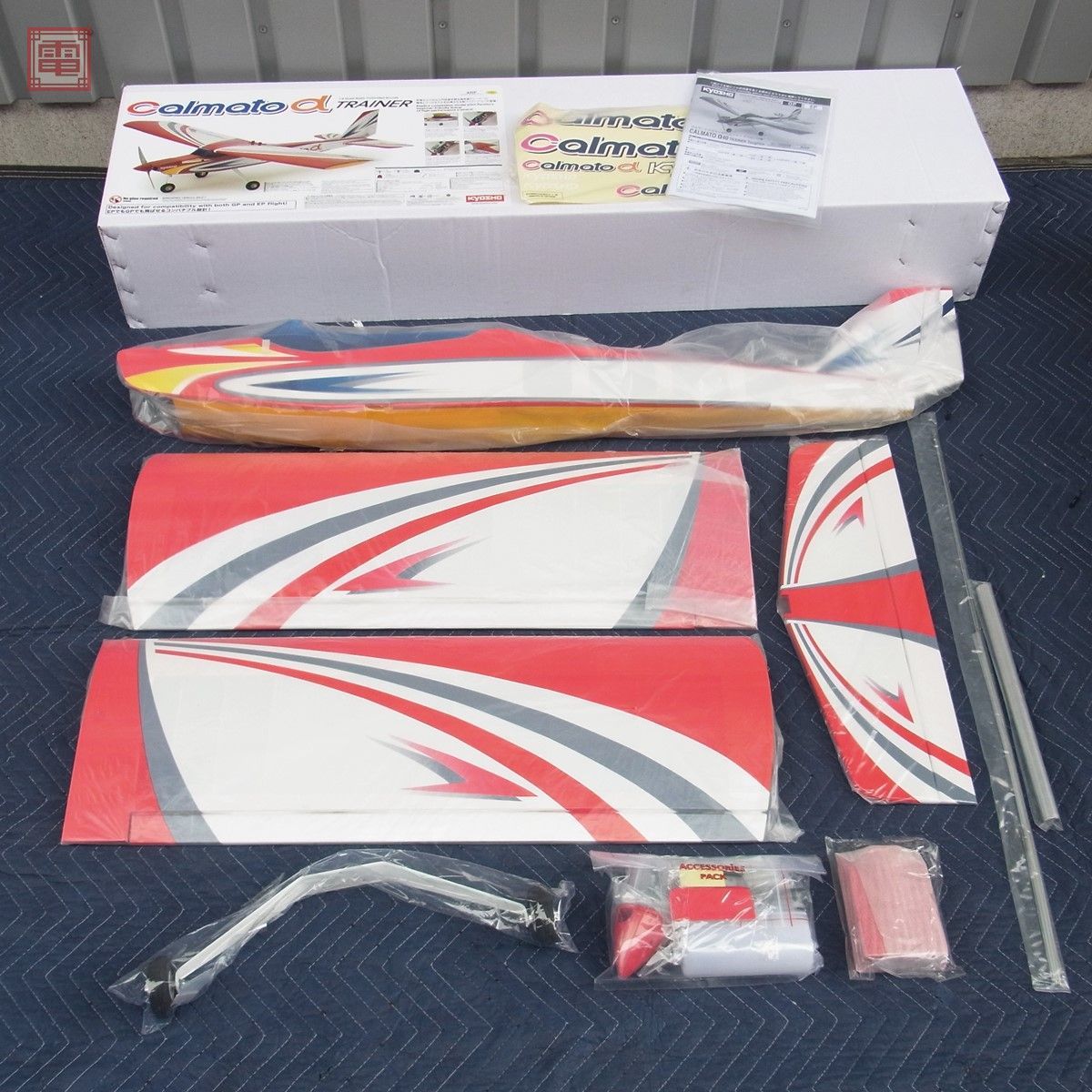 【やや傷や汚れあり】未組立 京商 カルマートα40 スポーツ タフロン仕様 EP/GP ARF RC ラジコン 飛行機 KYOSHO Calmato SPORTS【SIの落札情報詳細 ...