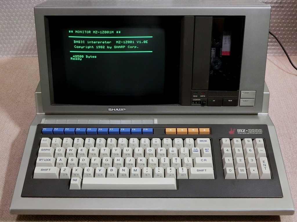 【目立った傷や汚れなし】 全分解・整備済み SHARP MZ-2000 GRAM 3ページ付きの落札情報詳細 - ヤフオク落札価格検索 オークフリー