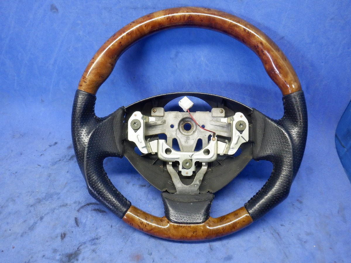 【やや傷や汚れあり】ワゴンR MH21 MH22 社外ウッドコンビステアリング 23080406の落札情報詳細 - Yahoo!オークション落札価格検索 オークフリー
