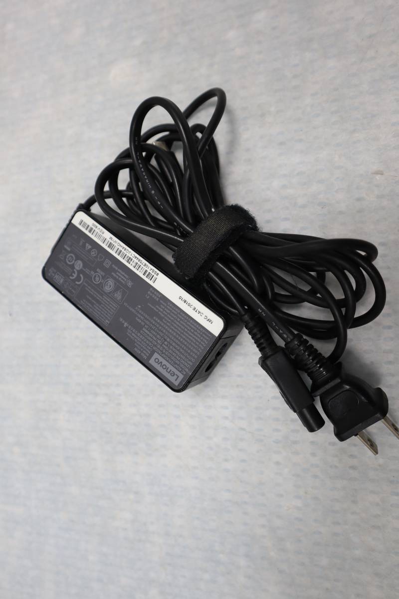 【やや傷や汚れあり】S0540(2) & Lenovo 純正 USB Type-C 45W AC アダプター ADLX45YCC2Aの落札情報 ...