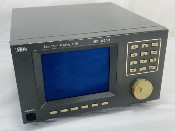 【中古】AOR AR-5000シリーズ用 スペクトラムディスプレイ SDU-5500 動作未確認 ZZ-230721073の落札情報詳細 ...