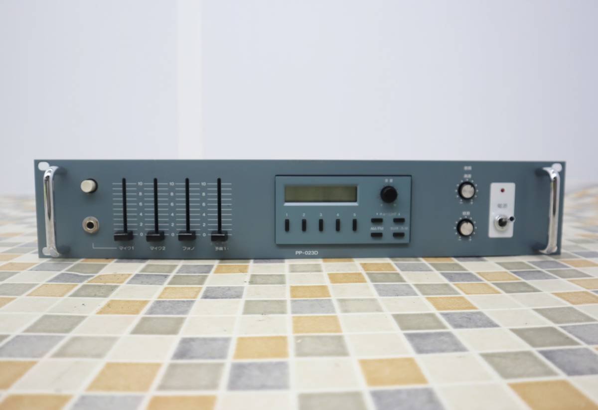 【やや傷や汚れあり】 PA機器 ｜プリアンプパネル｜TOA トーア PP-023D ｜機材 レコーディング ジャンク 動作未チェック O0511の落札情報詳細 - ヤフオク落札価格検索 オークフリー