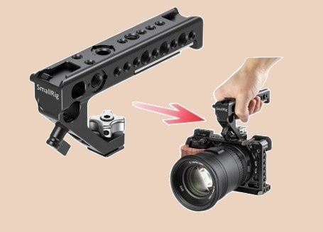 【未使用に近い】★1円スタート★SmallRig トップハンドル ARRIアクセサリーマウント互換 2165C オールインワン構造 カメラ ...