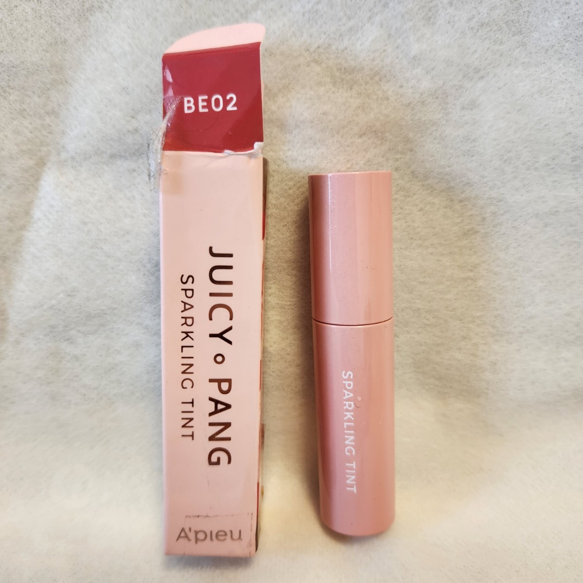 【目立った傷や汚れなし】A'PIEU アピュー ジューシーパン スパークリングティント BE02 おねだりグアバ 30g パール ラメ リップティント グロス 口紅 ジャンク扱いの落札情報詳細 ...