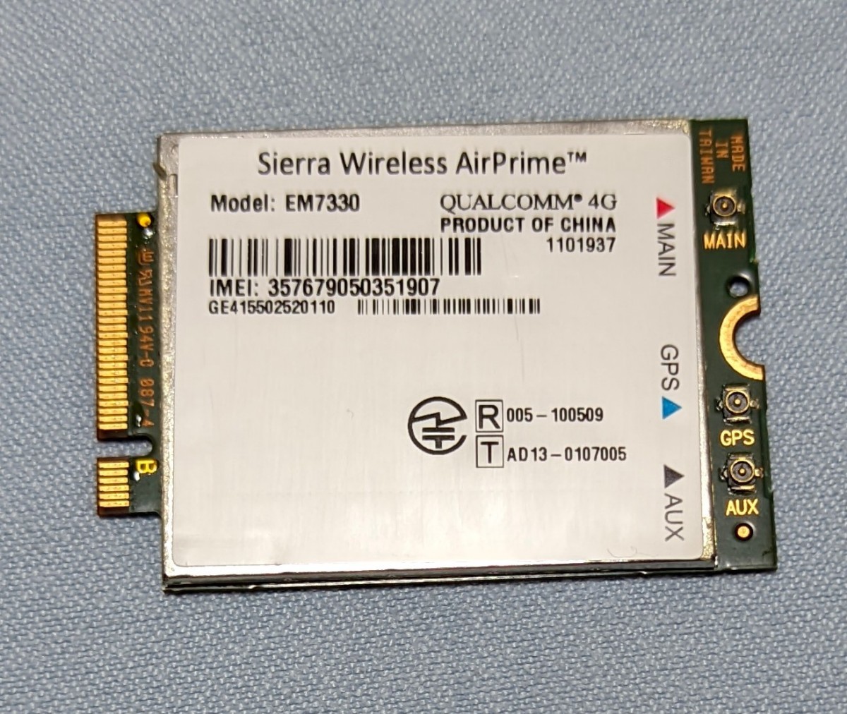 【やや傷や汚れあり】複数入荷 Sierra Wireless AirPrime MC7700 LTEモジュール 中古動作品(MS60)の落札 ...