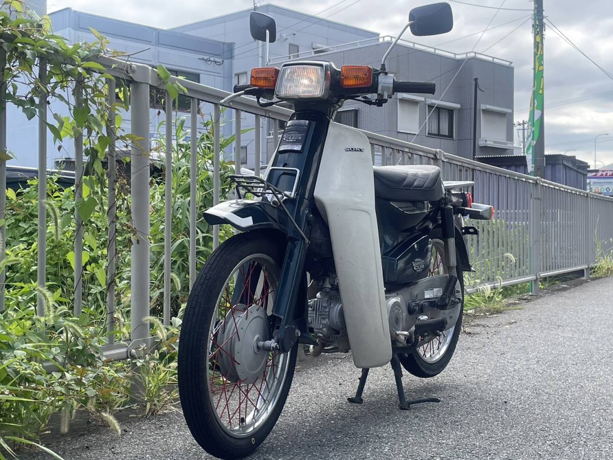 ホンダ HONDA スーパーカブカスタム Super Cub custom C50 販売証明書 売り切り 未整備 場内走行確認済み 90㏄の ...