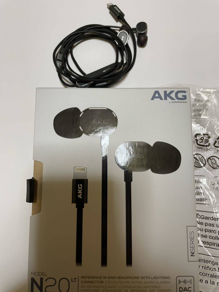 【目立った傷や汚れなし】AKG N20 LT カナル型イヤホン iPhone専用の落札情報詳細 - Yahoo!オークション落札価格検索 オークフリー