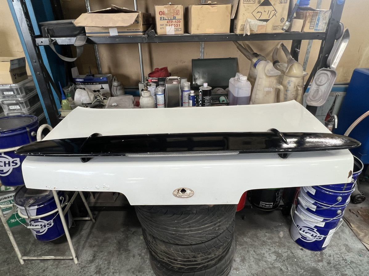 【傷や汚れあり】純正トランク k's ターボ S13 シルビア スポイラー ウイング ハネ SR20DET レストア 外装の落札情報詳細 - ヤフオク落札価格検索 オークフリー