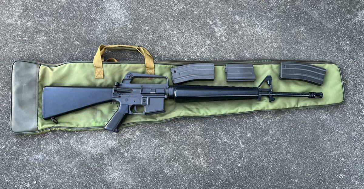 【傷や汚れあり】MFG COLT コルト AR-15 M16A1 CAL. 5.56MM 5038982 ライフル 電動ガン ジャンクの落札情報詳細 - ヤフオク落札価格検索 オークフリー