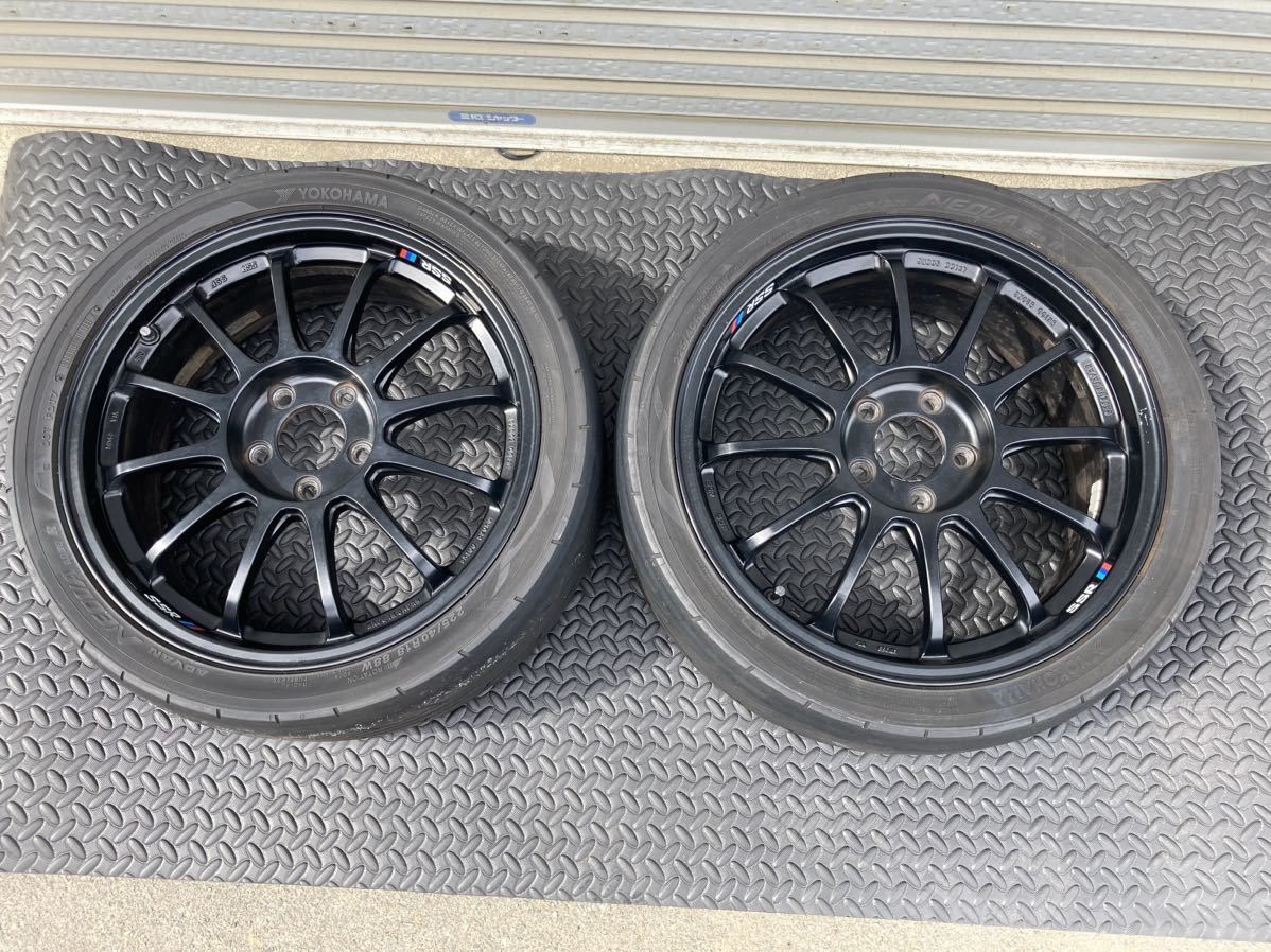 【傷や汚れあり】SSR TYPE-F 18inch 7.5j +48 5H pcd114.3 2本 S2000 FD2 インテグラ アコード ADVAN AD08Rの落札情報詳細 - ヤフオク ...