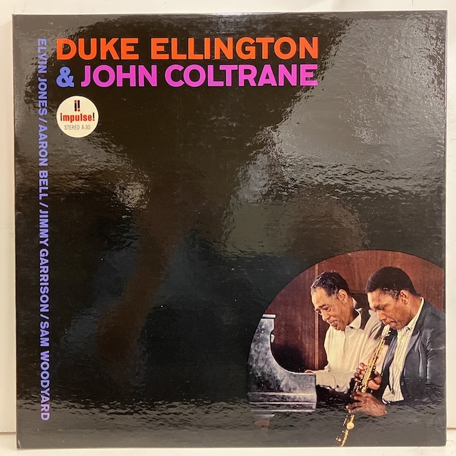 【目立った傷や汚れなし】 即決LP Duke Ellington / & John Coltrane As-30 j38447 米盤、赤黒 ...