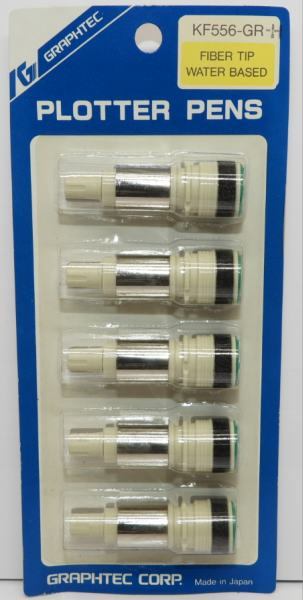 【未使用】GRAPHTEC グラフテック PLOTTER PENS プロッタペン KF556-GR-H グリーン 緑 水性ファイバーペン 新品未開封の落札情報詳細 - ヤフオク落札価格検索 ...