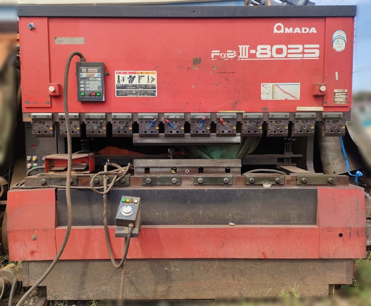 【やや傷や汚れあり】アマダ ベンダー FBD8025LD 1996年製 AMADAの落札情報詳細 - Yahoo!オークション落札価格検索 オークフリー