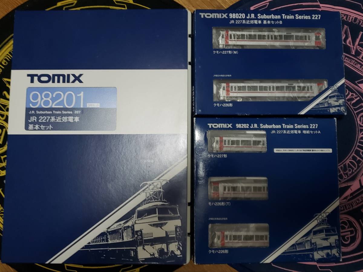 【目立った傷や汚れなし】TOMIX 227系8両セット 2モーター付き 98201 98202 98020の落札情報詳細 - ヤフオク落札価格 ...