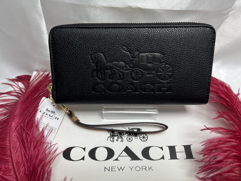 【未使用】コーチ COACH 長財布 財布 ホース アンド キャリッジ アコーディオン ラウンド 財布 レディース ファッション プレゼント 新品 C3548 A125の落札情報詳細 ...