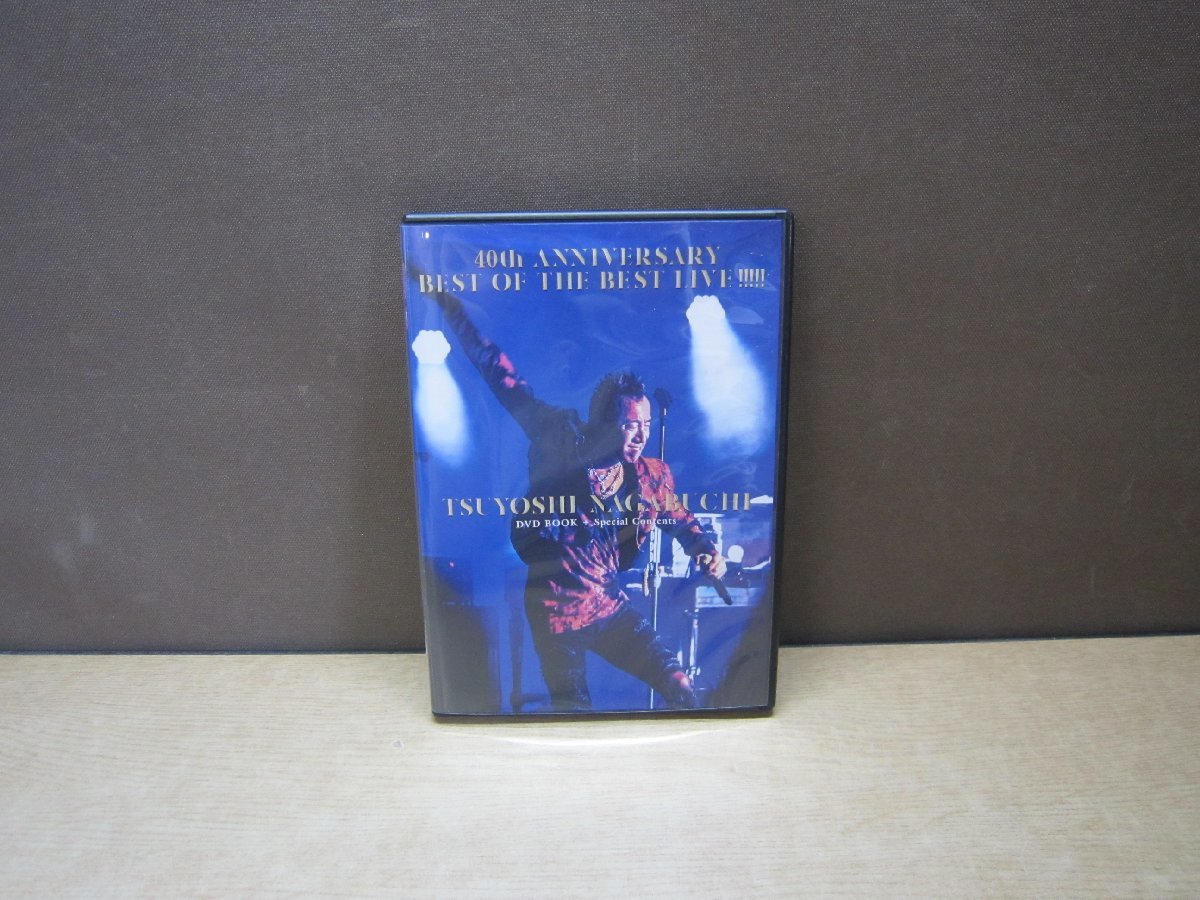 【やや傷や汚れあり】MD【V02-005】【送料無料】長渕剛 40th ANNIVERSARY BEST OF THE BEST LIVE!!!!! TSUYOSHI NAGABUCHI ...