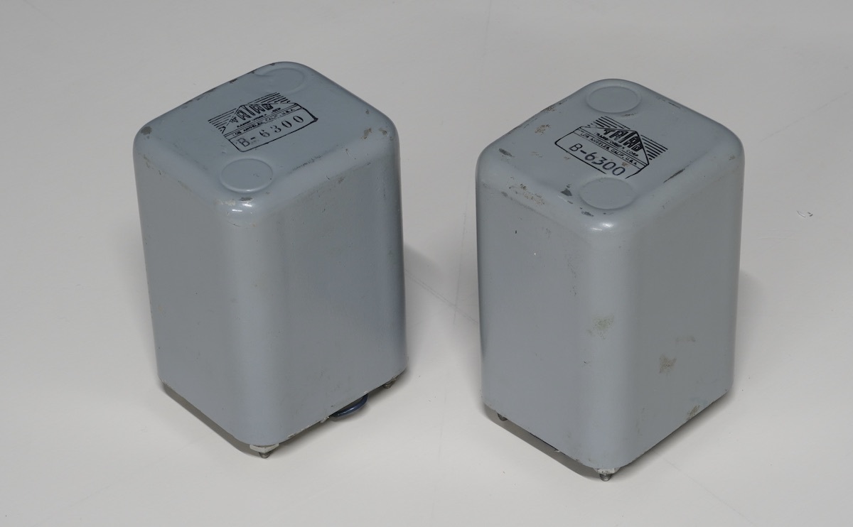 【傷や汚れあり】トライアド TRIAD B-6300 トランス 2個セット #CC0151の落札情報詳細 - Yahoo!オークション落札価格検索 オークフリー