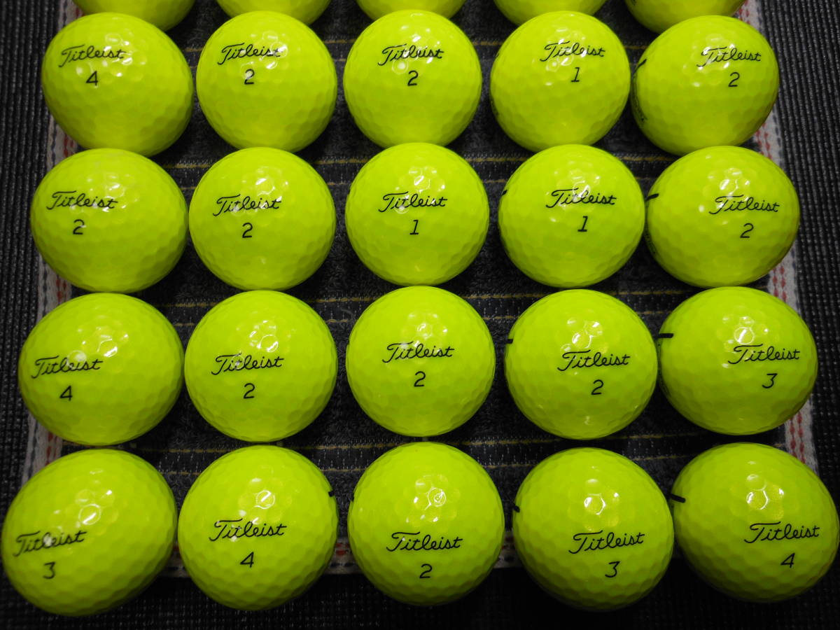 【目立った傷や汚れなし】タイトリスト Titleist TOUR SOFT イエロー 2022年モデル ロストボール30個の落札情報詳細 ...