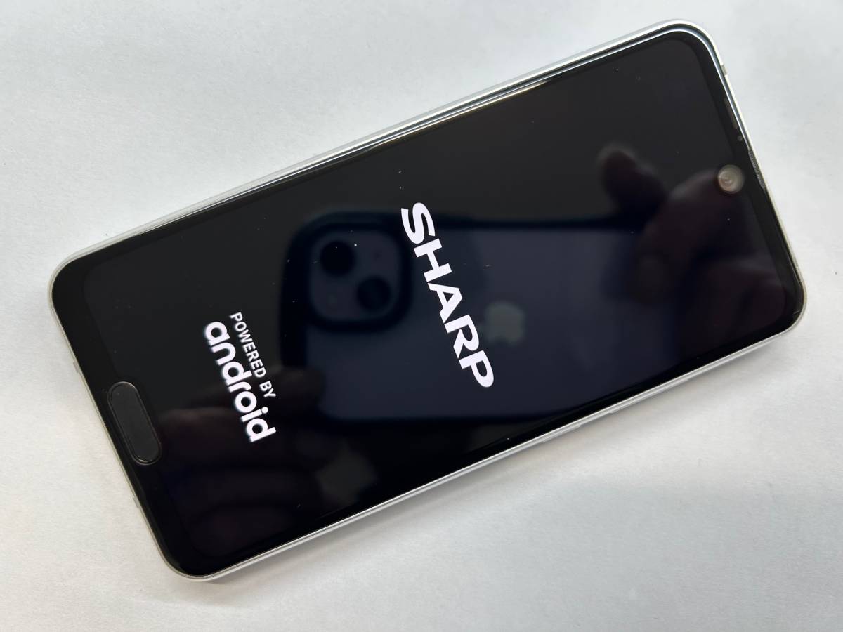 【傷や汚れあり】SoftBank SHARP AQUOS R3 Compact 803SH ホワイト ジャンク品の落札情報詳細 - ヤフオク ...