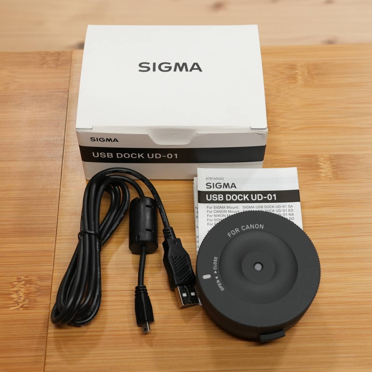 【やや傷や汚れあり】SIGMA USB DOCK UD-01E0 キヤノン用 元箱一式 動作OKの落札情報詳細 - ヤフオク落札価格検索 オークフリー