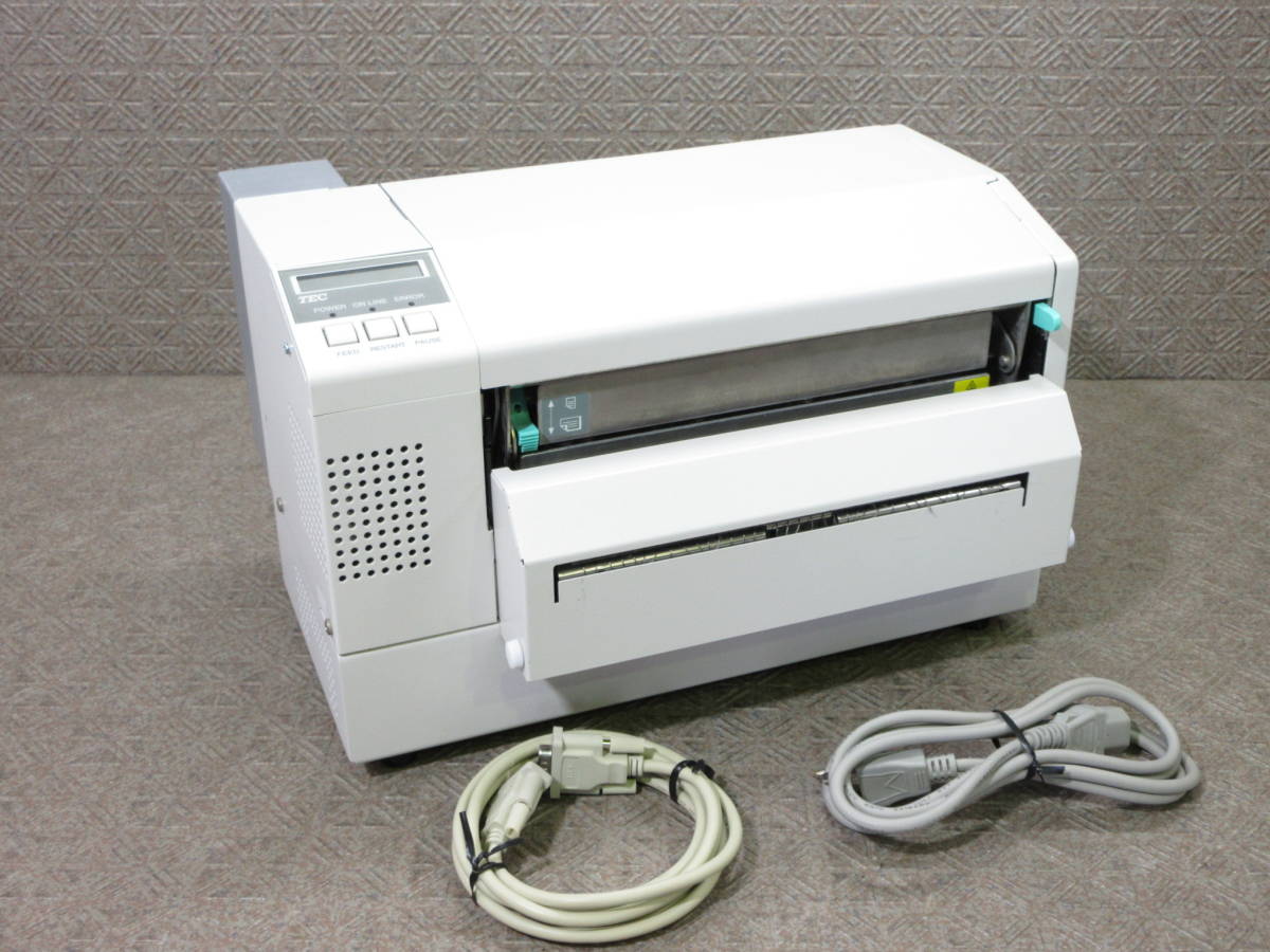 【傷や汚れあり】東芝テック / TEC ラベルプリンタ B-857-TC25-CTY-R / カッター付き / 印字確認済み / No ...