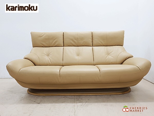 【やや傷や汚れあり】 展示品 Karimoku カリモク Chitano チターノ Z166モデル 3Pソファ/3人掛けソファ 36万の落札情報詳細 - Yahoo!オークション落札価格検索 ...