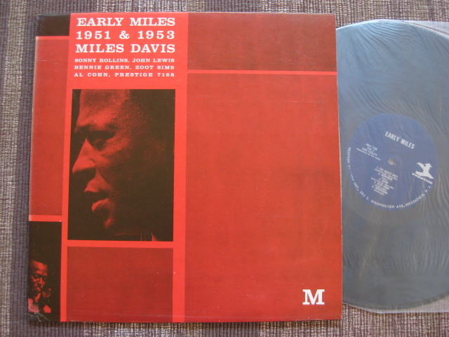 【目立った傷や汚れなし】☆MILES DAVIS♪EARLY MILES 1951 ＆ 1953☆Sonny Rollins/Bennie Green/etc☆Prestige PRLP ...