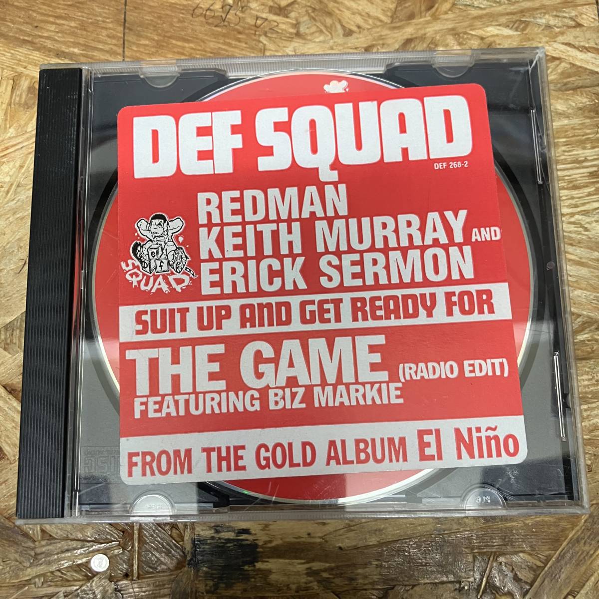 【目立った傷や汚れなし】シ HIPHOP,R&B DEF SQUAD - THE GAME シングル,HYPE STICKERコレクターズ ...